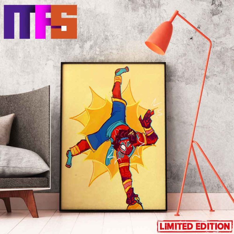 Spider-Man Pavitr Prabhakar Across The SpiderVerse Home Decor Poster ...