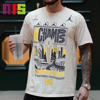 Michigan Wolverines 2024 CFP National Champions Mascot Biff Classic T ...