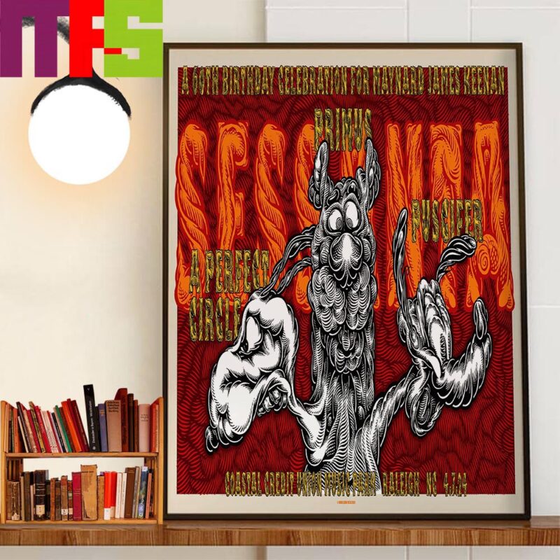 A 60th Birthday Celebration For Maynard James Keenan Sessanta Poster At ...