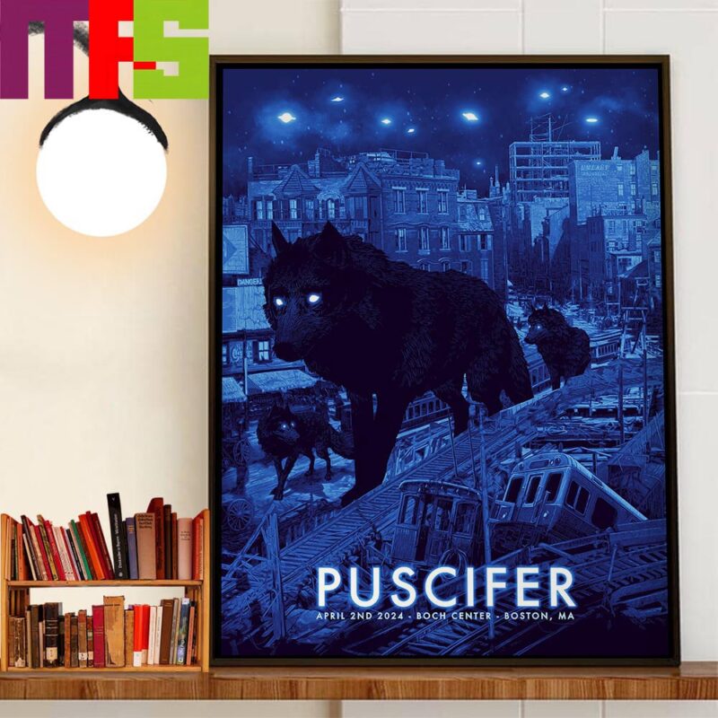 A Limited-Edition Puscifer Poster At Boch Center Boston MA April 2nd ...