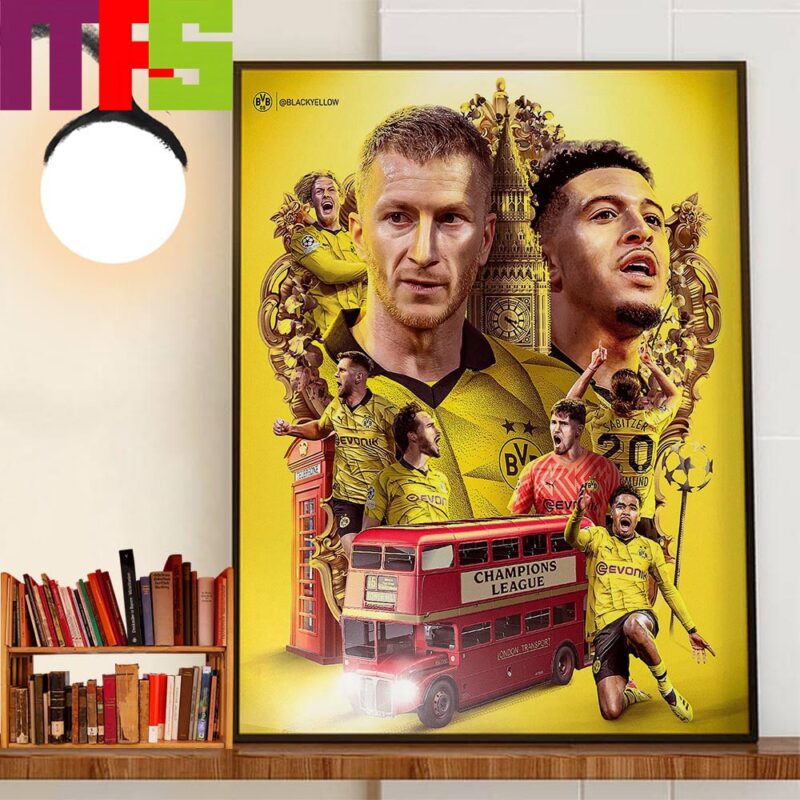 Borussia Dortmund The Countdown Begins 2023-2024 UEFA Champions Leagues ...