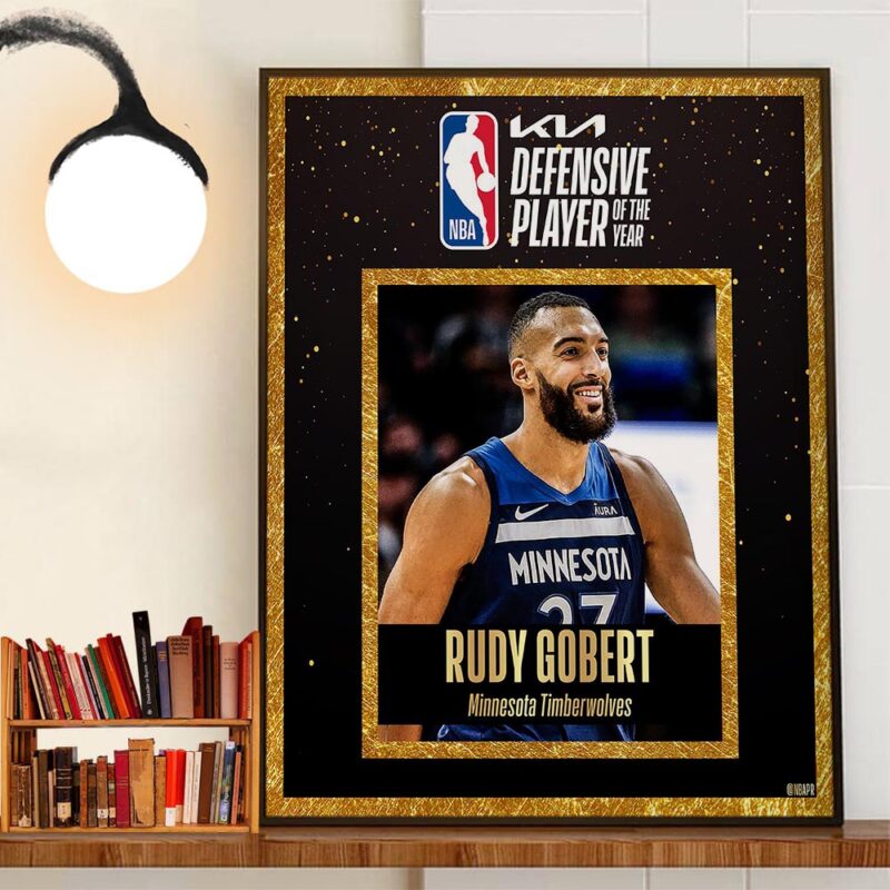 Congratulations To Rudy Gobert Of Minnesota Timberwolves For Winning ...