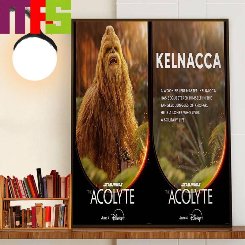 Joonas Suotamo As Kelnacca In Star Wars The Acolyte Wall Art Decor ...