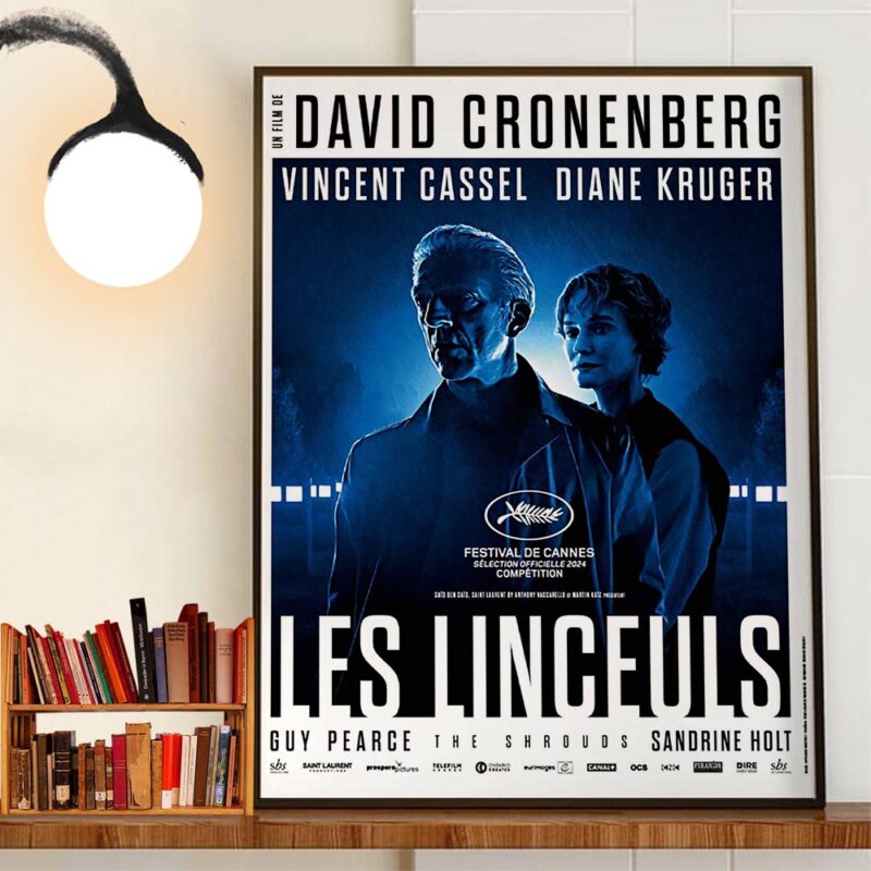Official Poter The Shrouds Of David Cronenberg Wall Decor Poster Canvas ...