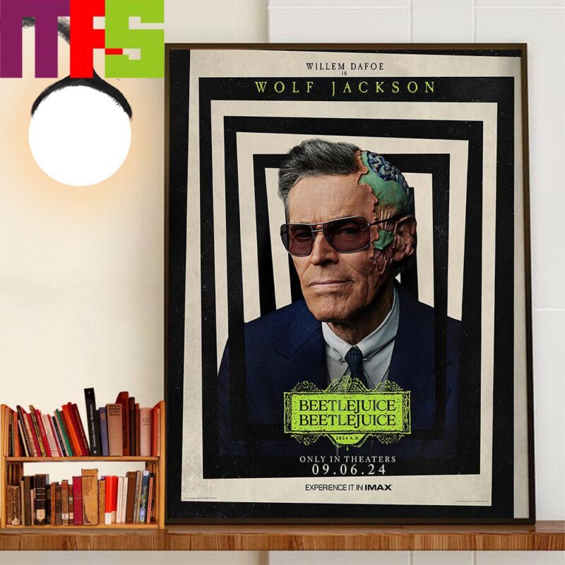 Willem Dafoe Is Wolf Jackson In Beetlejuice Beetlejuice 2024 Home ...