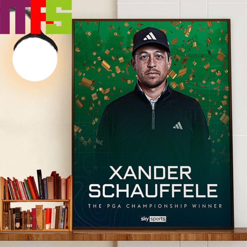 Xander Schauffele Is The 2024 PGA Championship Winner Home Decorations ...