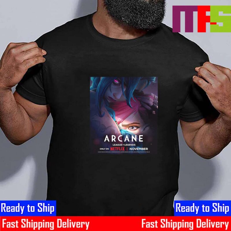 League Of Legends Arcane Season 2 Official Poster Essential T-Shirt - Masteez