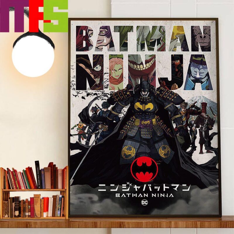 Official Poster Batman Ninja 2 Vs Yakuza League Of DC Decor Wall Art Poster Canvas - Masteez