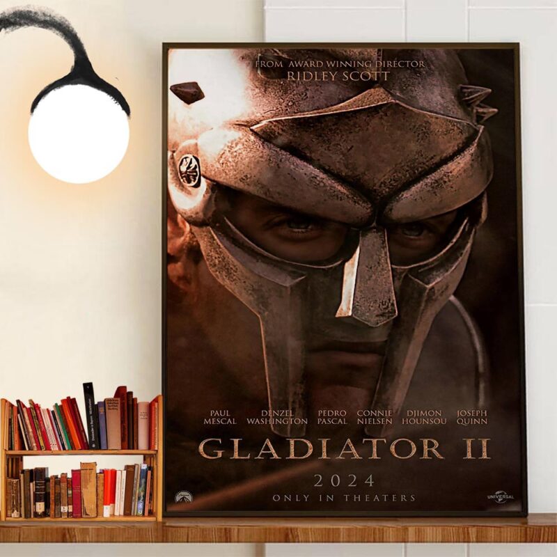 Official Poster Gladiator 2 Movie Wall Art Decor Poster Canvas - Masteez