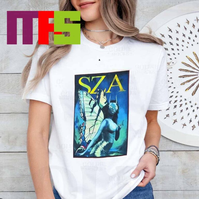 New Merch Sza Tour 2024 Sos Tour Essential T-Shirt - Masteez