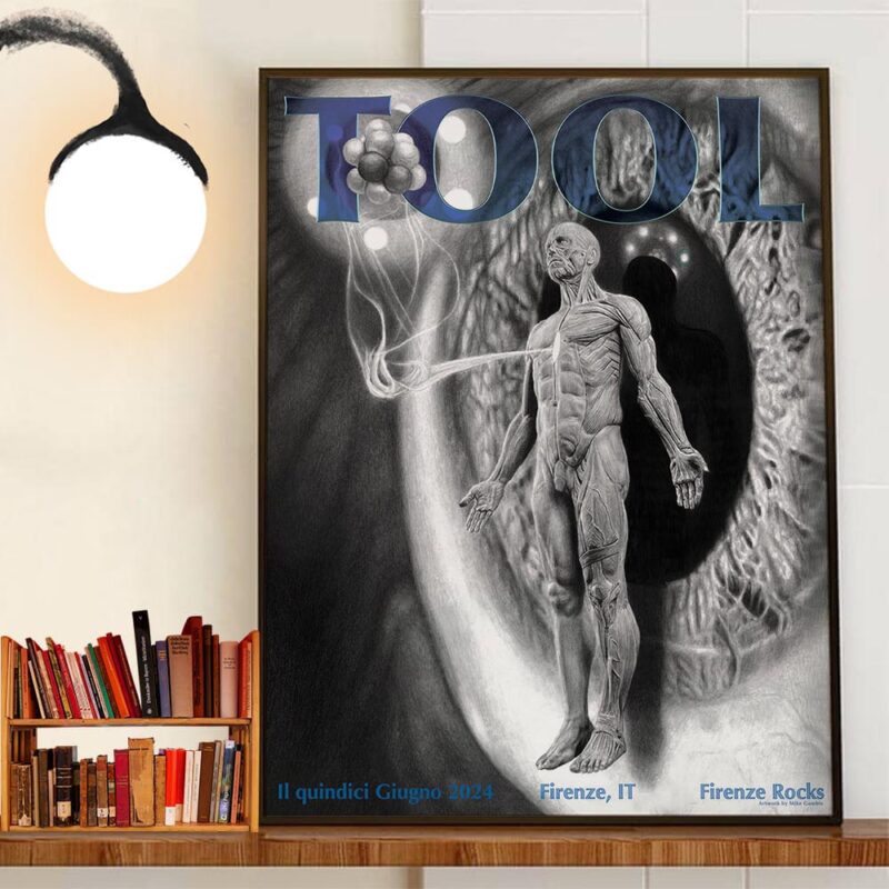 TOOL effing TOOL A Limited Merch Poster At Firenze Rocks Firenze IT ...