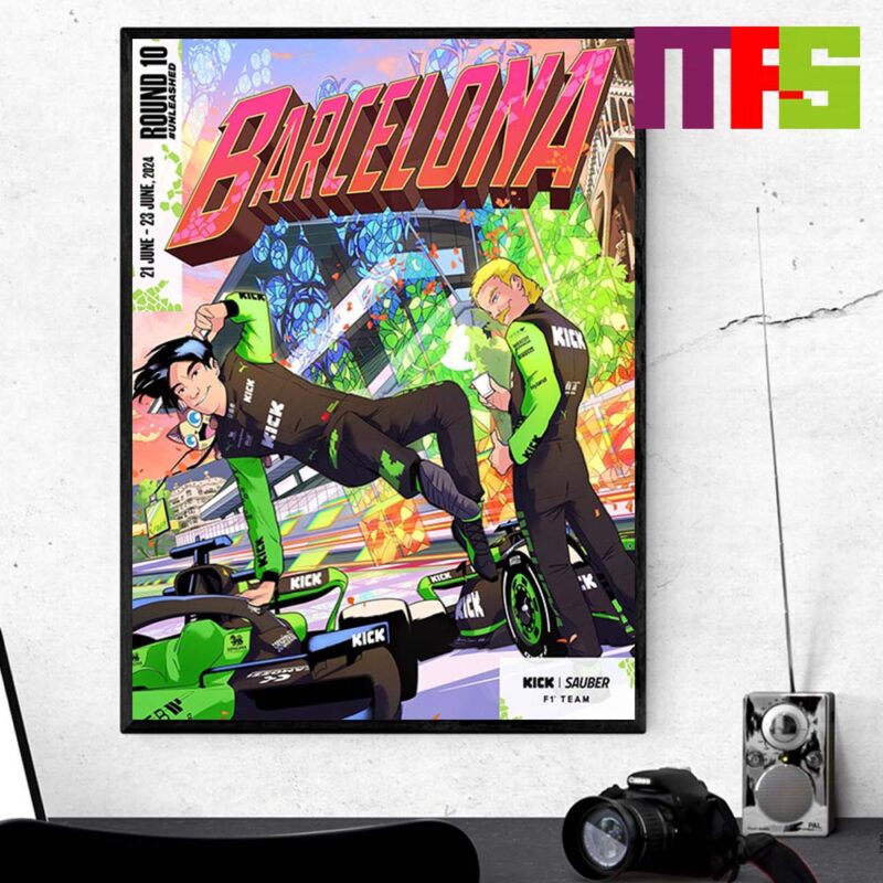 The Adventures Of Stake F1 Team Spanish GP 2024 Barcelona Home Decor ...