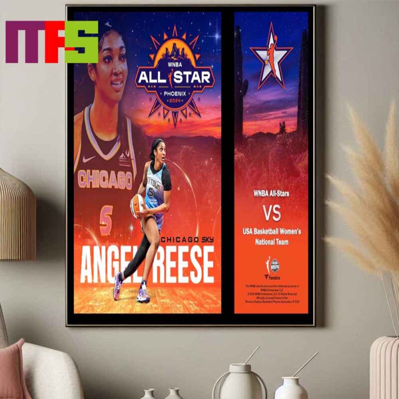 Angel Reese Chicago Sky WNBA All Stars Vs USA Basketball Womens ...