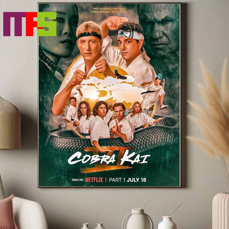 Cobra Kai Season 6 The Final Battle Begins On July 18th Only On Netfilx ...