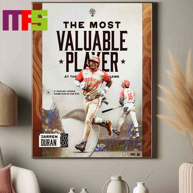 Congrats To Jarren Duran Boston Red Sox MVP 2024 The MLB All Star Game The Ted Williams All Star ...