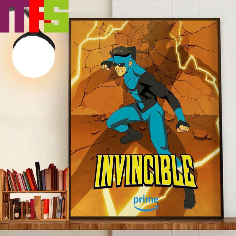 Official Poster Invincible Season 3 Releasing On Prime Decor Wall Art ...