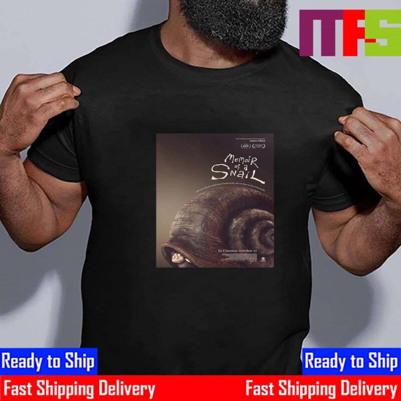 Official Poster Memoir Of A Snail Of Adam Elliot Classic T-Shirt - Masteez