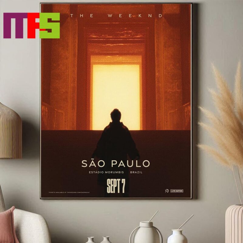 Official The Weeknd Tour 2024 In Sao Paulo Brazil Estadio Morumbis On ...