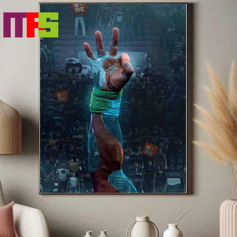 Officiall Poster John Sena Retirement From WWE In 2025 Home Decor ...