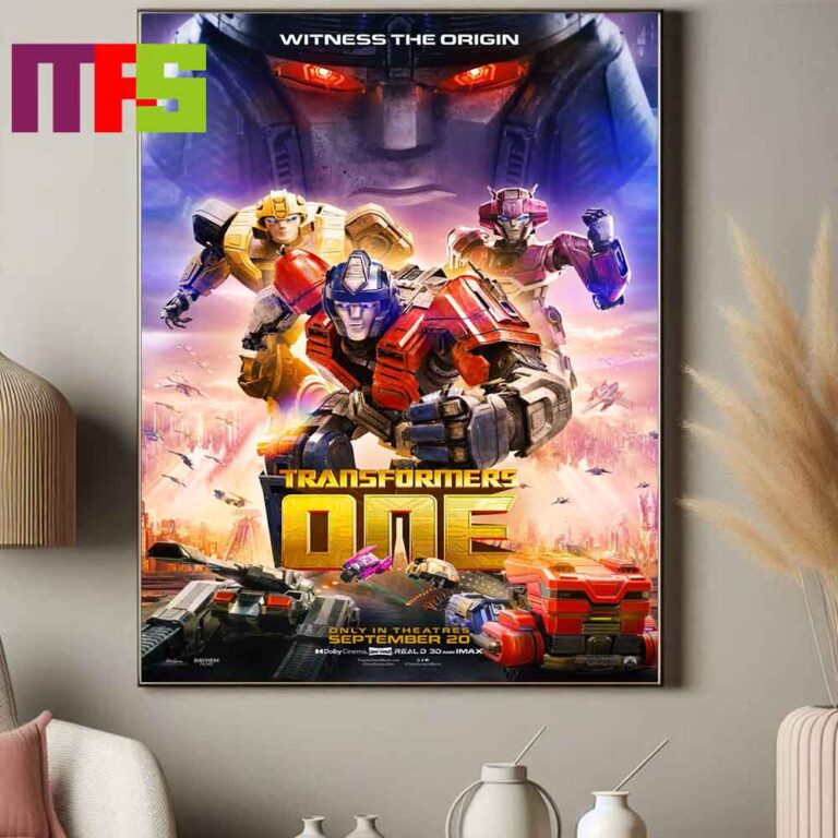 Transformers One 2024 Only In Theaters On September 20th Origin Story ...