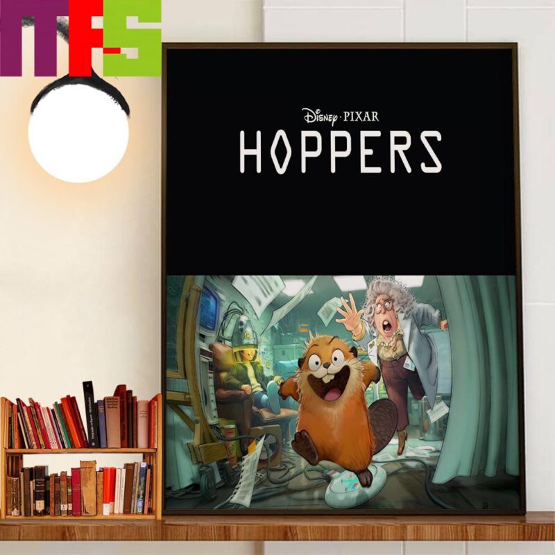 Disney x Pixar Hoppers Official Poster Home Decor Poster Canvas - Masteez