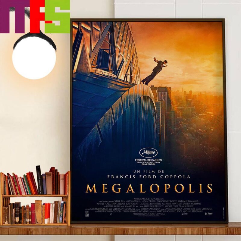 First Poster Megalopolis of Francis Ford Coppola Wall Decor Poster ...