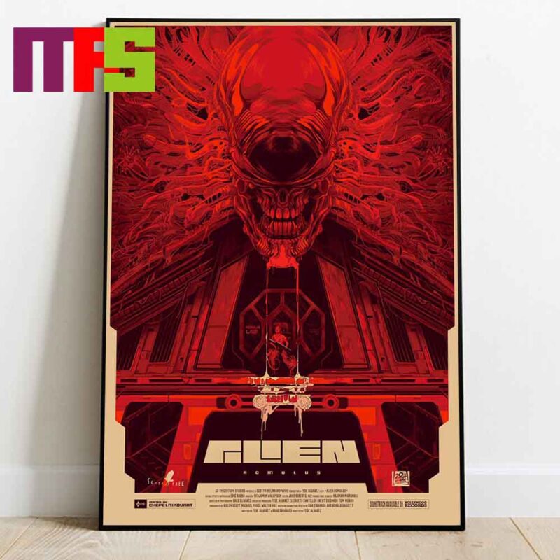 New Poster Alien Romulus 2024 Director Fede Alvarez And Cast Cailee ...