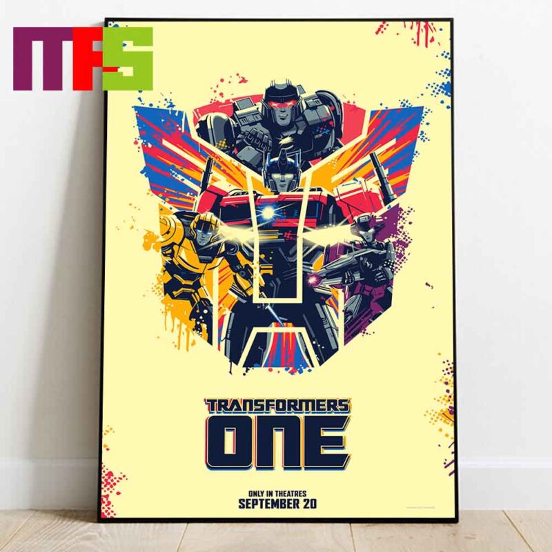 New Poster Transformers One The Origin Story Only In Theaters September ...
