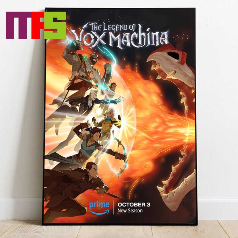 The Legend Of Vox Machina New Season Release On October 3rd 2024 Home ...