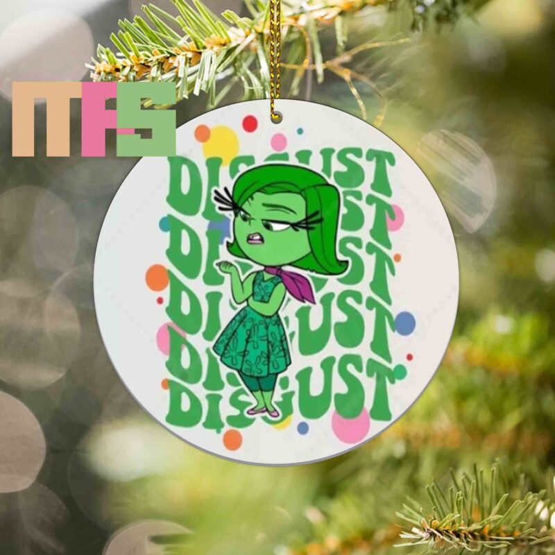 Inside Out 2 New Emotions Disgust Christmas Tree Decorations Xmas ...