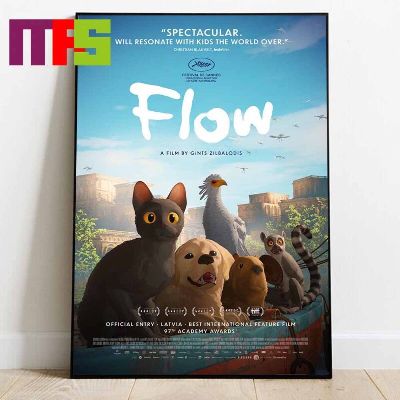 Official Poster Flow Movie Spectacular Will Resonate With Kids The ...